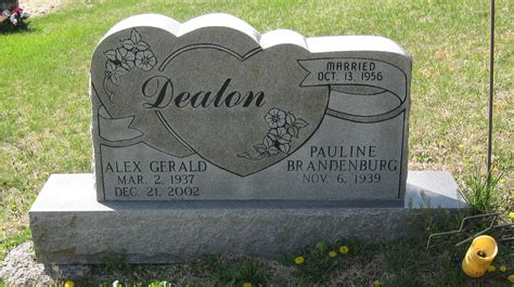 Alex Gerald Deaton 1937 2002 Find A Grave Memorial