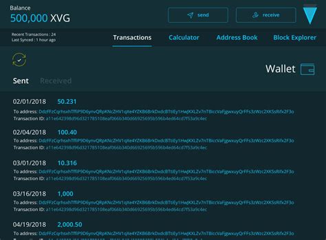 Sneak Peak New Wallet Gui Baseline R Vergecurrency