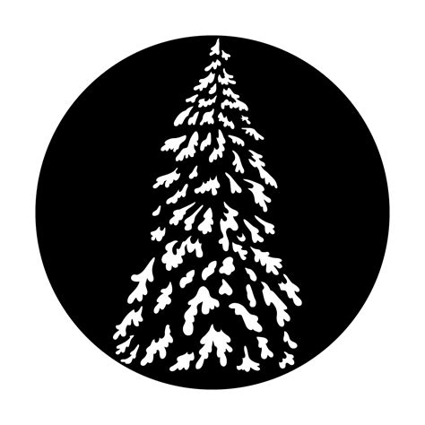 Metal Gobo Tree Pine Metal Gobo Tree Pine