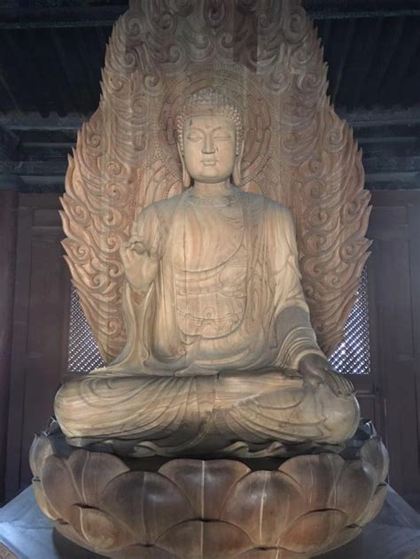 山西游记大同 华严寺欲悟色空为佛事 故栽芳树在僧家