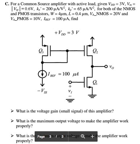 Common Source Amplifier At Jessica Zelman Blog