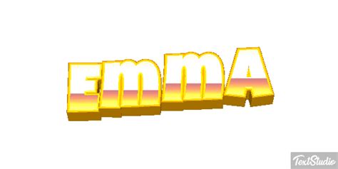 Emma Name Animated  Logo Designs
