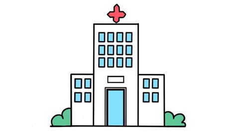 关于医院的简笔画 简笔画图片大全
