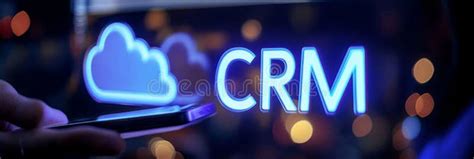 Customer Relationship Management Mobile Crm App The Concept Of