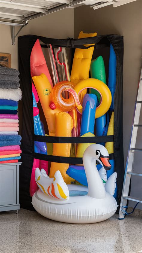 Innovative Pool Float Storage Ideas For A Neat And Tidy Pool Area The Phulwari