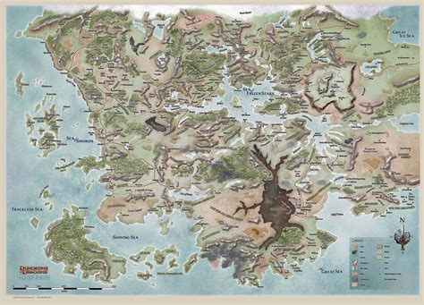 Faerun Map 4e