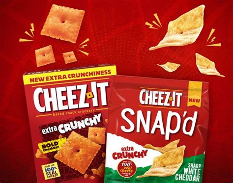 New Cheez It Extra Crunchy Crackers Arrive