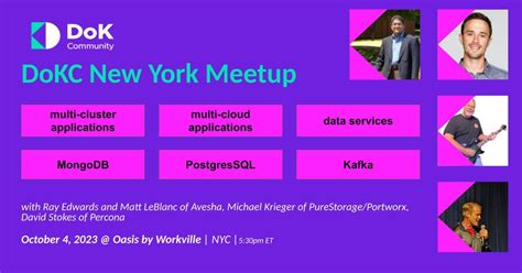 Data On Kubernetes Community New York Meetup Avesha