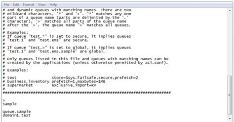 TIBCO JMS Queues
