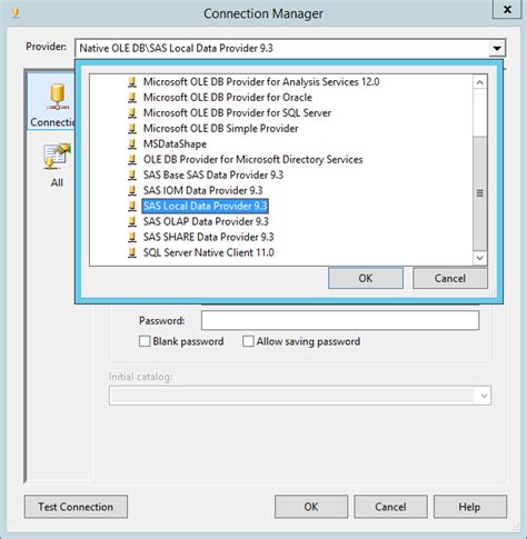 Microsoft Sql Server Integration Services Using Sas As A Source In Ssis