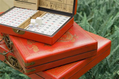 Vintage Mahjong Set Glocal Mahjong