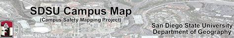 Sdsu Campus Map