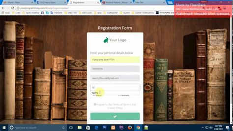 Library Management System In Php Youtube