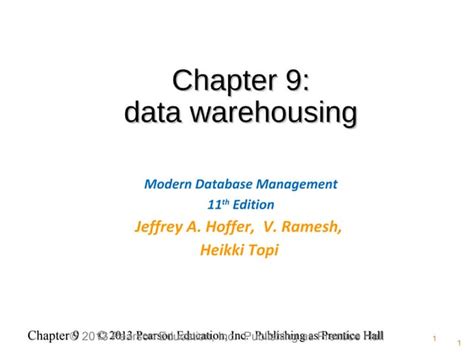 Dataware House Ppt