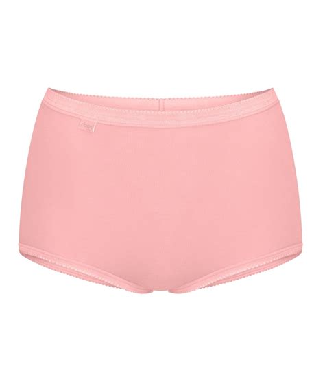 Sloggi Basic Maxi Briefs 3 Pack Multi Colour Pr08 Mish Lingerie