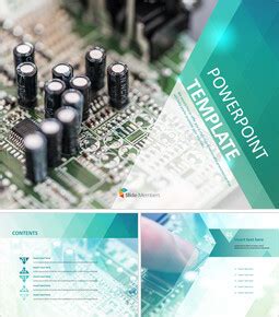 30 Integrated Circuit PPT Templates Slide Members