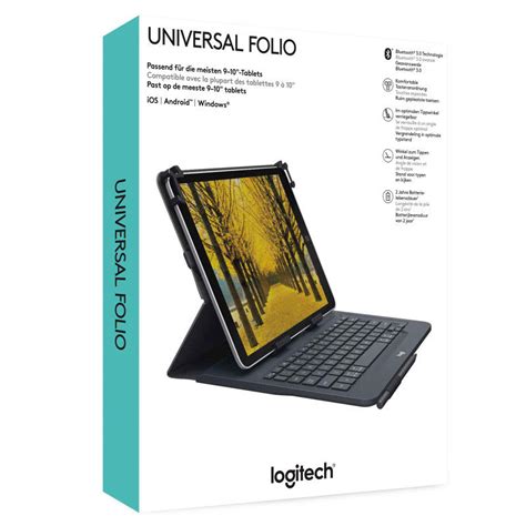 Logitech Universal Folio Keyboard For Iosandroidwindows Buy N Cell