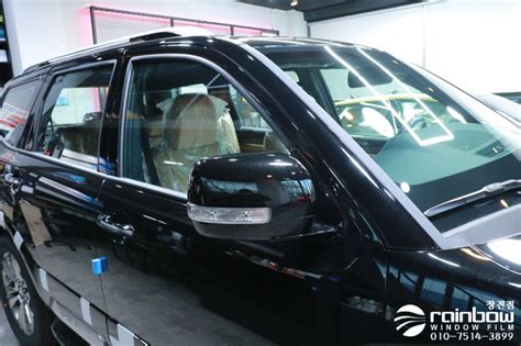 부산 쌍둥이 모하비 더마스터 V90 I90 색감 비교 레인보우썬팅 네이버 블로그