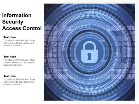 Information Security Access Control Ppt PowerPoint Presentation Inspiration
