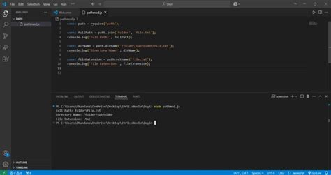10000coders Day6 Nodejs Javascript Webdevelopment Pathmodule