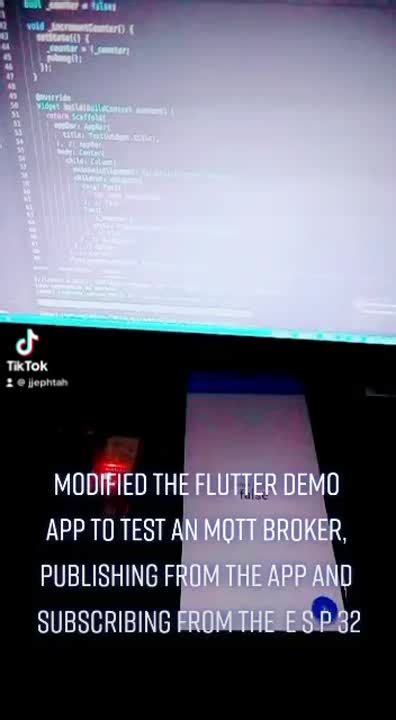 Video Onivehu Jephtah On Linkedin Iot Flutterdev
