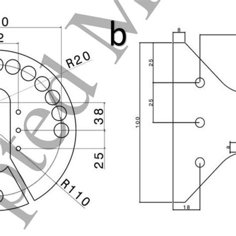 A Modified Arcan Fixture B Arcan Specimen Download Scientific Diagram