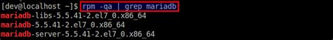 check mysql and mariadb server version heelpbook