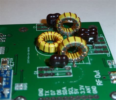 THT Silver Mica And T50 Low Pass Filter Components For WSPR TX LP1 ZachTek