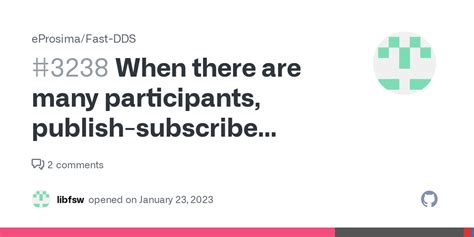 when there are many participants publish subscribe matching is slow