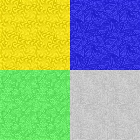 Premium Vector Seamless Geometric Pattern Background Set