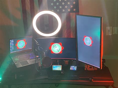 Not Perfect But It Works For Now Scene Lighting Is The Red And Green R Twitch Startup