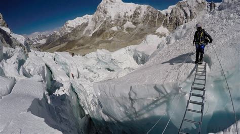 Mount Everest Khumbu Icefall