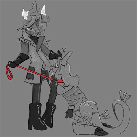 Rule 34 Blowjob Dubious Consent Leash Leash And Collar Madkit Phighting Medkit Phighting