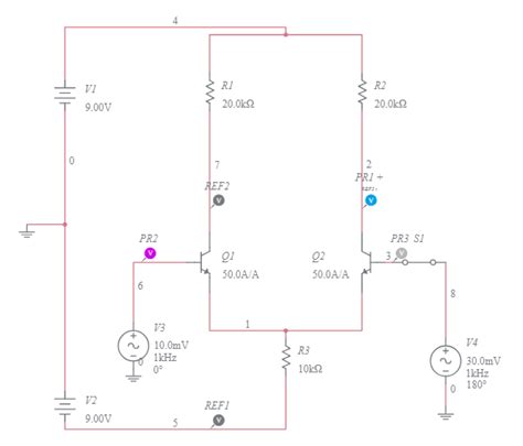Dual Input Balanced Multisim Live