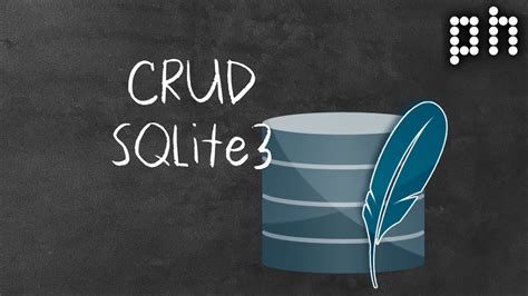 Sqlite Crud Part 1 Introduction Youtube