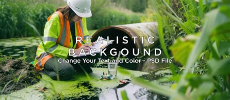 Environmental Scientist Conducting Water Quality Assessment Premium Ai Generated Psd