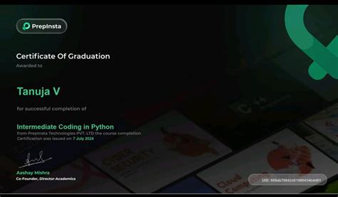 Tanuja V On Linkedin Python Coding Learning Prepinstaprime