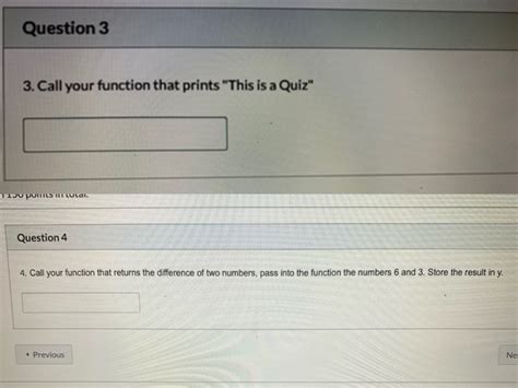Solved Question 3 3 Call Your Function That Prints This Is