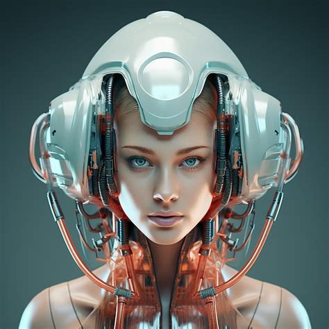 Premium Photo 3d Rendered Photos Of Women Futuristic Portrait