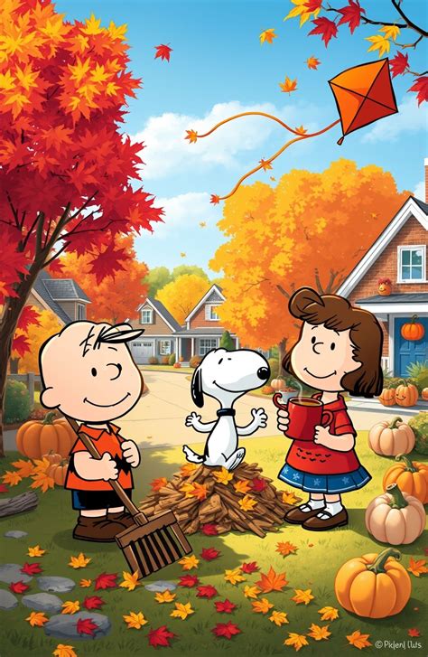 🔥 Free Download Peanuts Autumn Wallpaper By Aburgess Wallpapersafari
