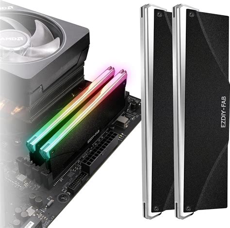 Ezdiy Fab 5v Argb Memory Ram Cooler Ddr Heatsink For Diy Pc Game Mod Ddr3 Ddr4 Plating Argb