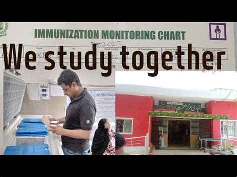 Immunization Monitoring Chart Vaccine Coverage Monitoring YouTube