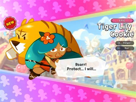 Pin By Violet Storm On Cookie Run Tiger Lily Cookie Run Lily
