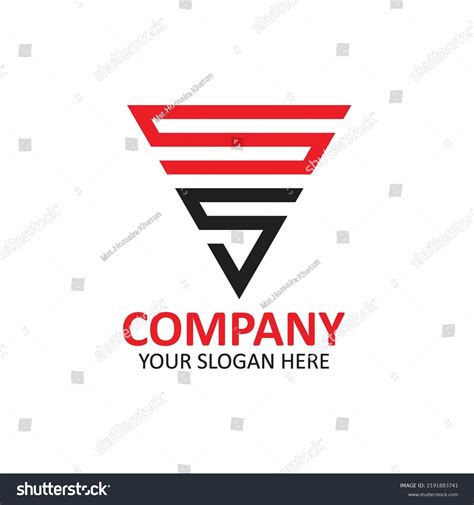 Creative Triangle Vector Triangle Shape Letter Stock Vector Royalty