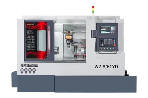 Cnc Torno Chinese Horizontal Turning Machine Slant Inclined Bed Dual Spindle Metal Cnc Combo