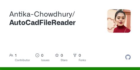 GitHub Antika Chowdhury AutoCadFileReader
