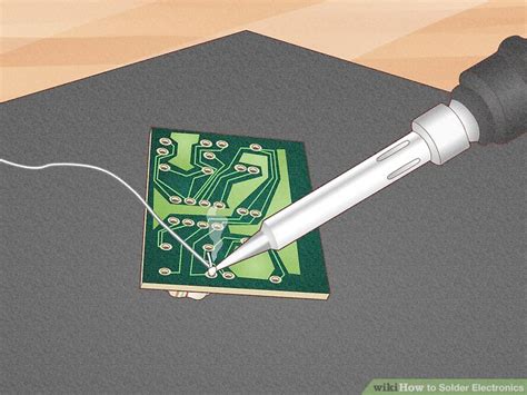 How To Solder Electronics With Pictures WikiHow