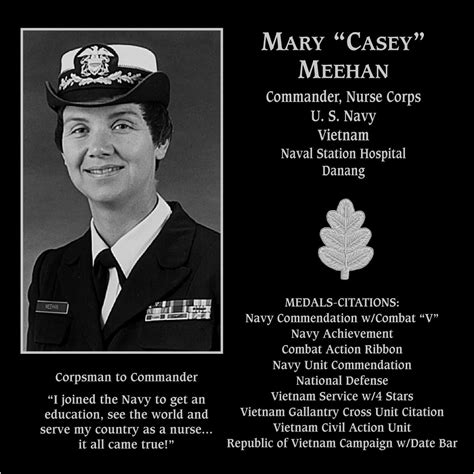 Commander Mary Meehan Mt Soledad Virtual Plaque