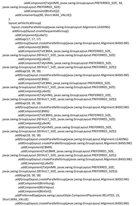 Tugas Uts 1 Membuat Program Sederhana Dengan Menggunakan Java Netbeans
