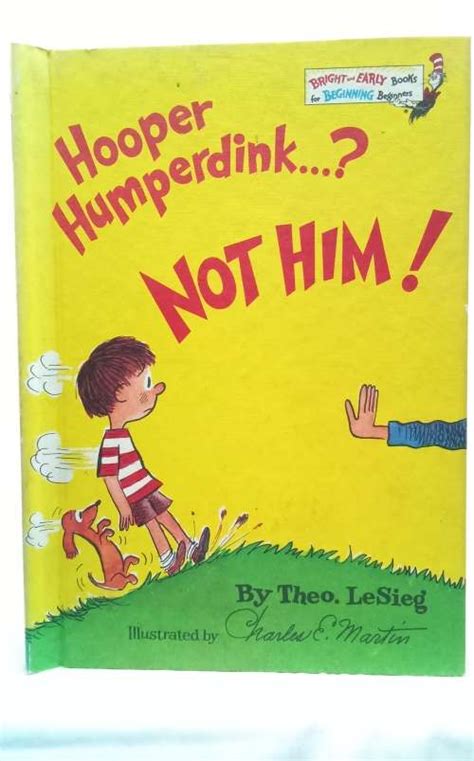 First Editions Hooper Humperdink Not Him First Edition 1976 Dr